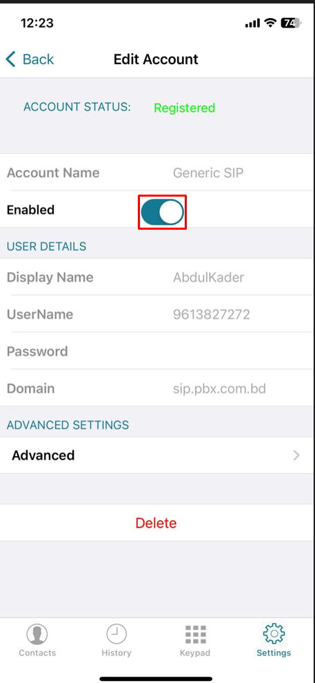 How to Set Up Only the IP Phone Number in SessionTalk Softphone for ...